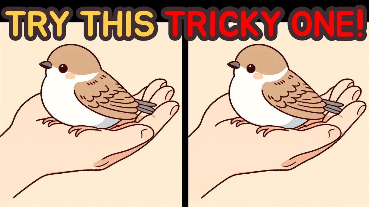 [Find the difference] TRY THIS TRICKY ONE! EASY? [Spot the difference ...