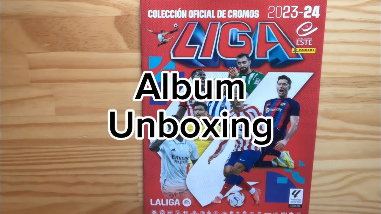 Panini La Liga Sticker 2023/2024 - Album Unboxing - YouTube
