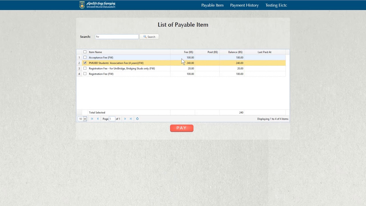 How to use UBD e-Payment - YouTube