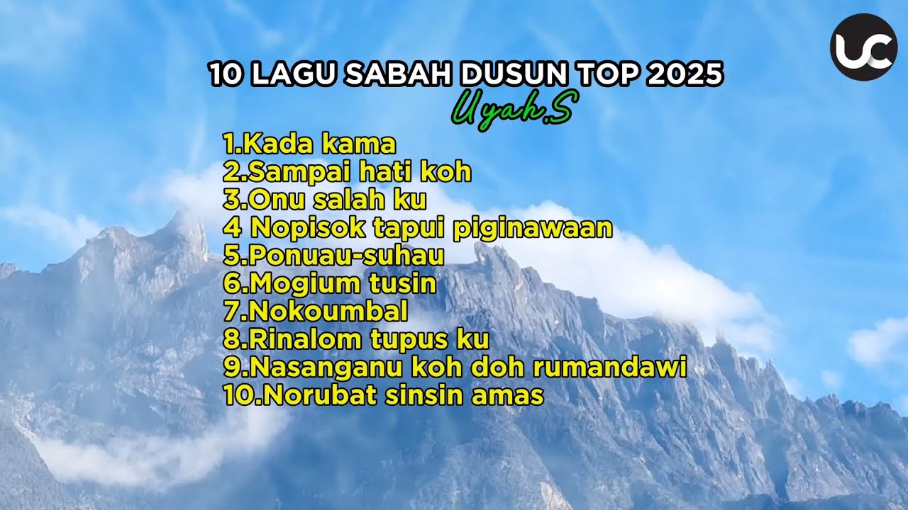 10 Lagu Dusun Viral Sabah Top songs 2025 Uyah.S - YouTube Music