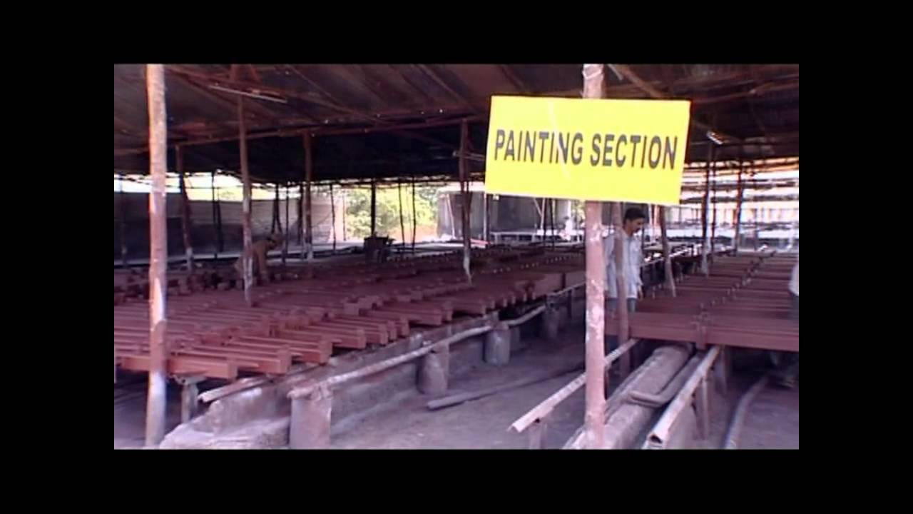 Prefabricated Steel Structure Yard Setup A&N - YouTube