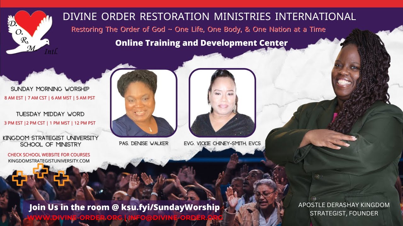 MIDDAY WORD Spiritual Brunch with Evangelist, Vickie Chiney-Smith Evcs ...
