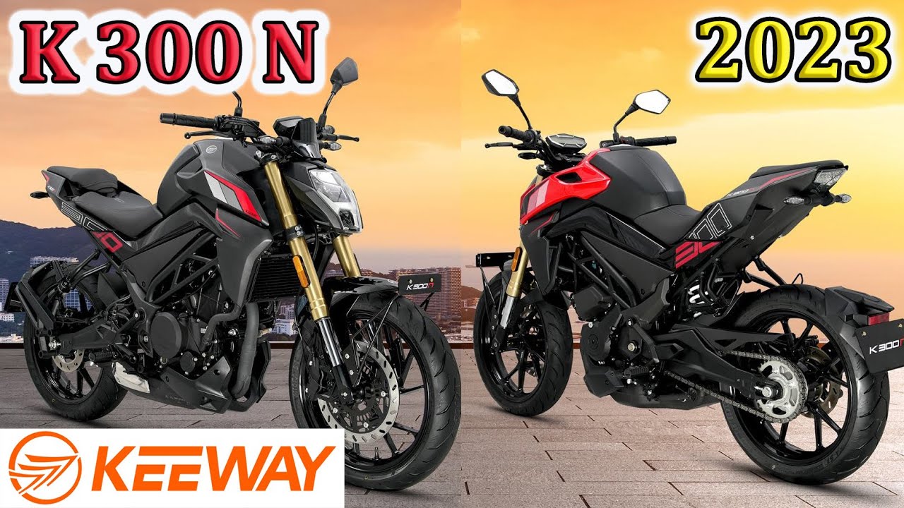 The New 2023 Keeway K300N Review Features and Specifications - YouTube