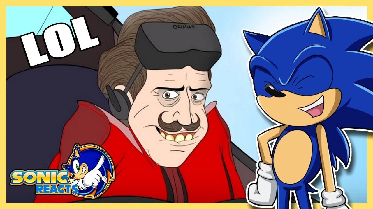 DAT FACE THO!!! Sonic Reacts Basically the Sonic the Hedgehog Movie ...