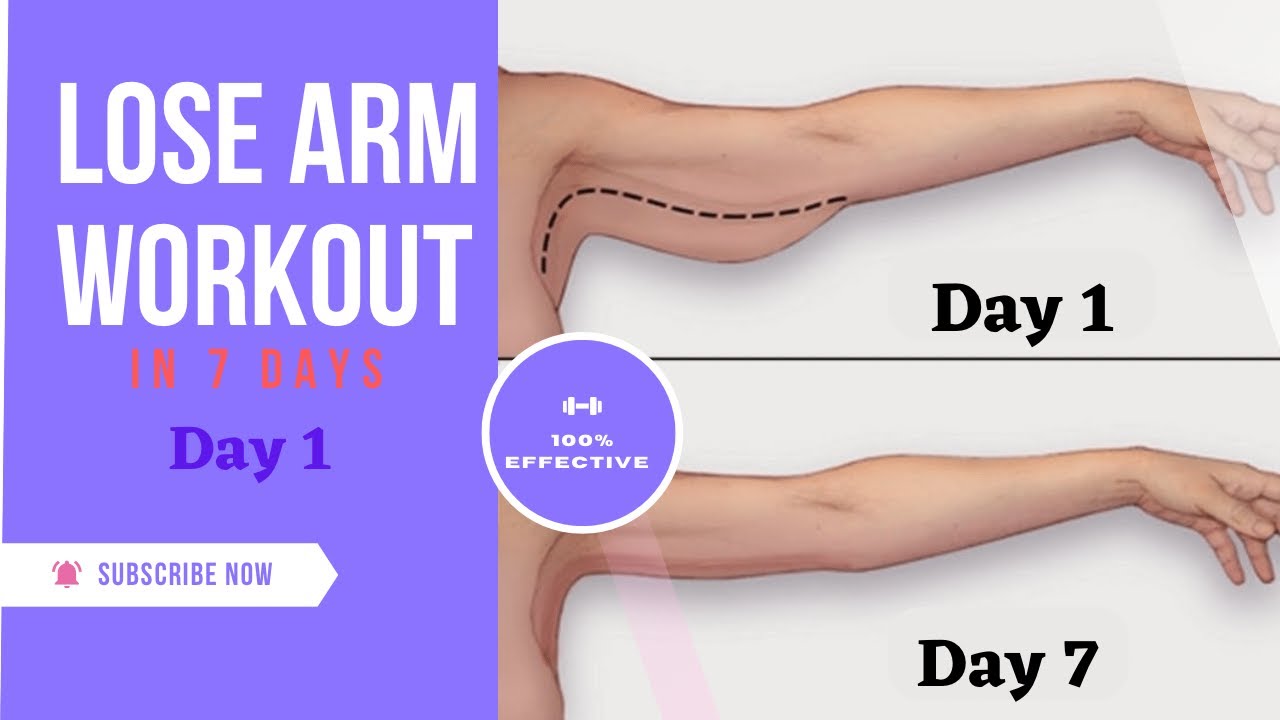 LOSE ARM FAT Challenge 7 Days you've never done before! 🔥💪🏻Get results ...