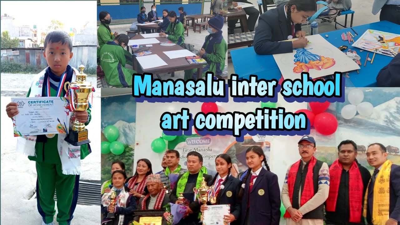 Inter school art competition 2022_organized by manasalu public ...