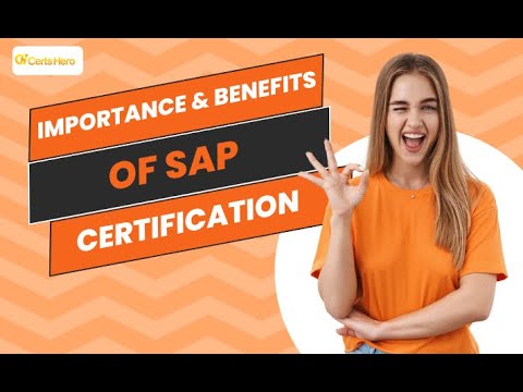 Why We Chose Sap Certification | Benefits of Sap Certification | Sap Exam Preparation ...