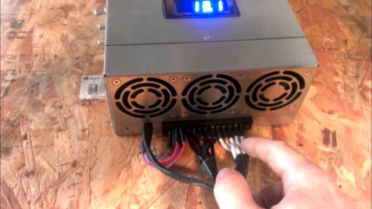 How to build a high amperage DC power supply. - YouTube