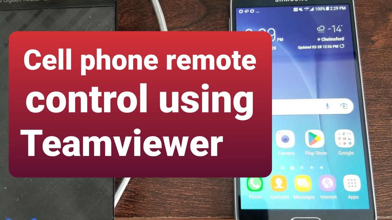 Remotely control cell phones and tablets - YouTube