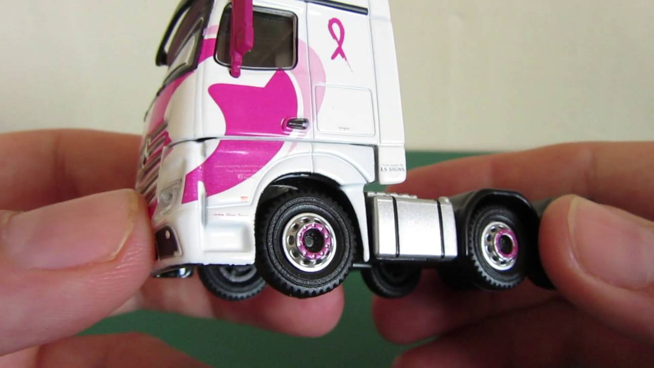 NEW RELEASE - Solstor Oxford Diecast Mercedes Actros 1/76 - YouTube