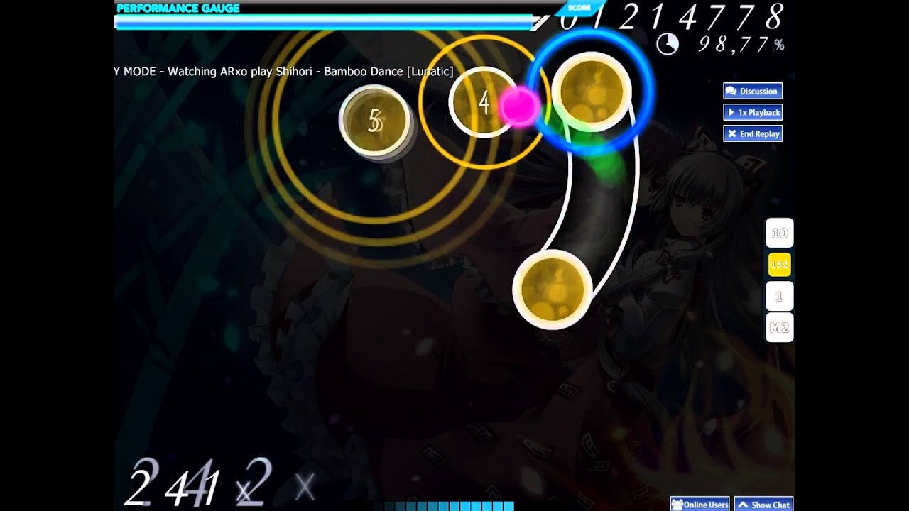 OSU! Shihori - Bamboo Dance [Lunatic] - YouTube