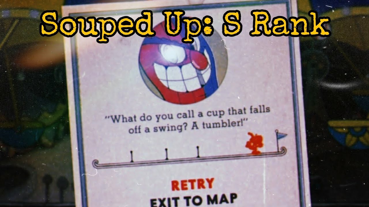 Cuphead: Souped Up mod - Beppi the Clown buff S Rank (hitless) - YouTube