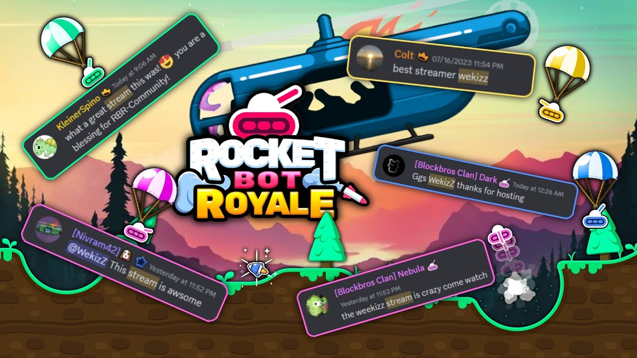 Intense Battles & Hilarious Moments: Rocket Bot Royale with Viewers! - YouTube