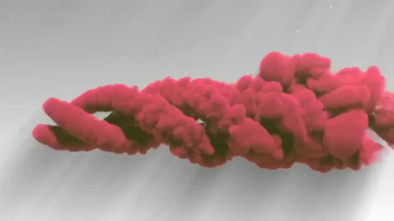 Red smoke Animation - YouTube