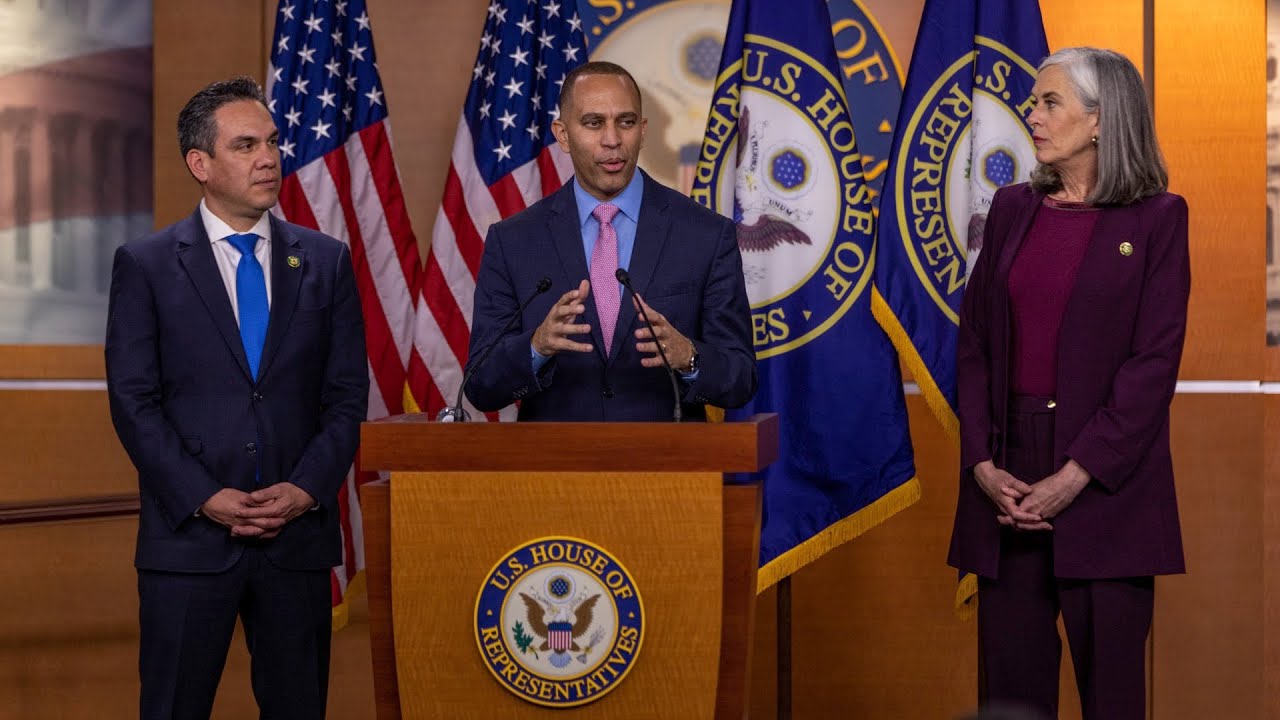 LIVE: House Democratic Leadership Holds a News Conference - YouTube