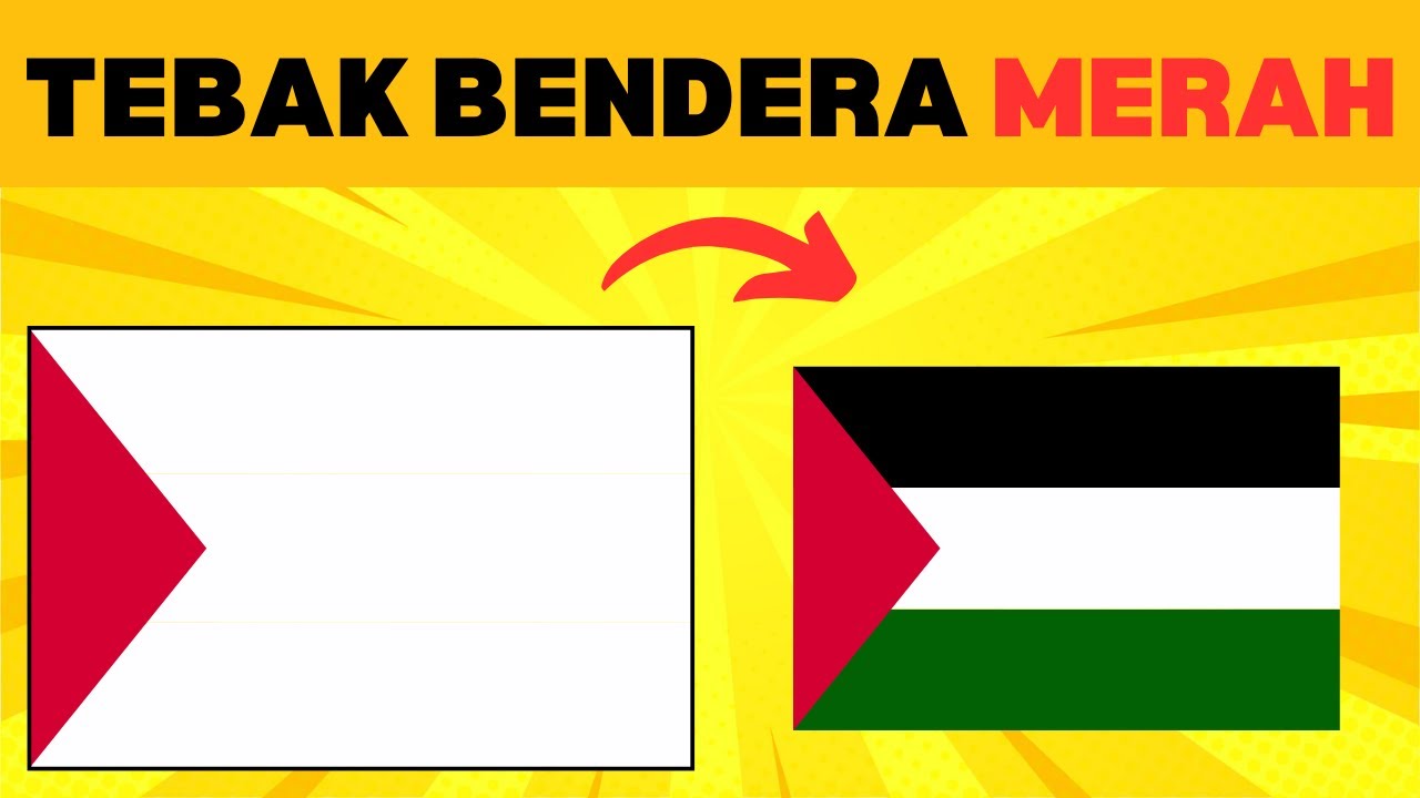 Tebak Bendera Negara cuma dari Warna MERAH | SULIT ABIS, BANYAK AFRIKA ...