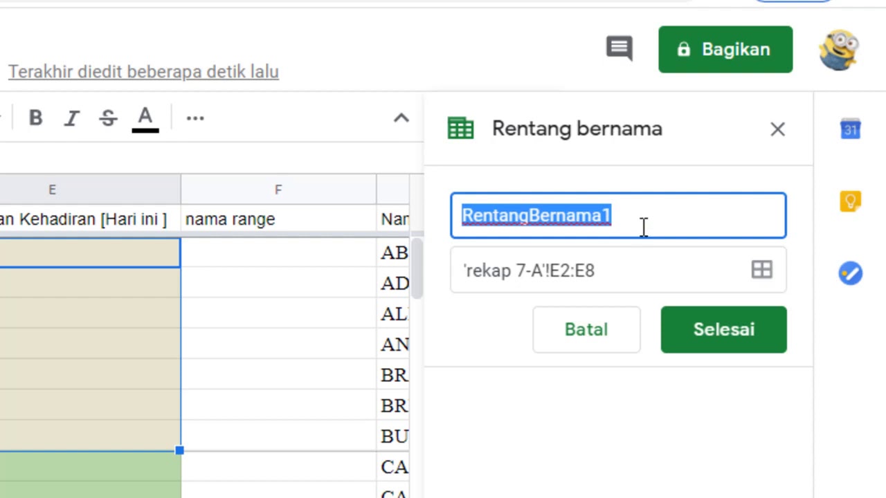 Cara membuat absensi online dengan rekap kehadiran dalam satu database ...