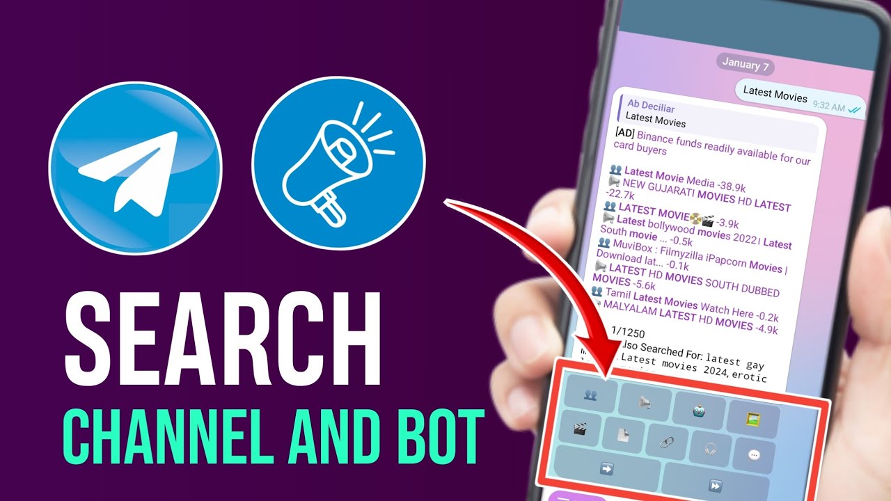 How to Search Group, Channel and bot of your interest in Telegram (2025 ...
