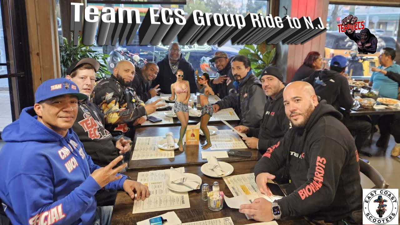 TEAM ECS GROUP RIDE TO NJ - YouTube
