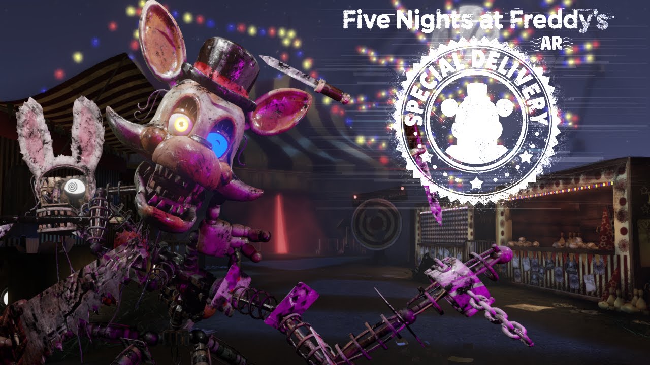 FNAF AR: Special Delivery| Magician Mangle Voice - YouTube