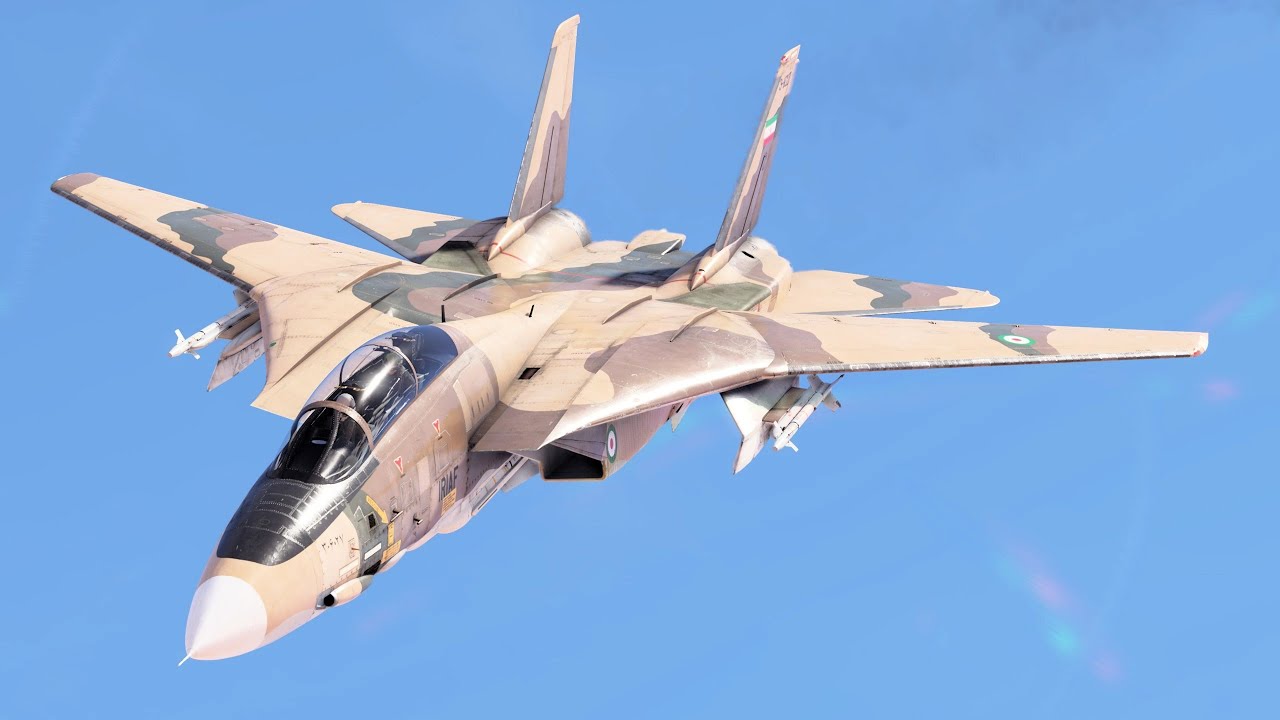 A Cat From The East | Iranian F-14 Tomcat - Yasser Huge Rocket & Fakour ...
