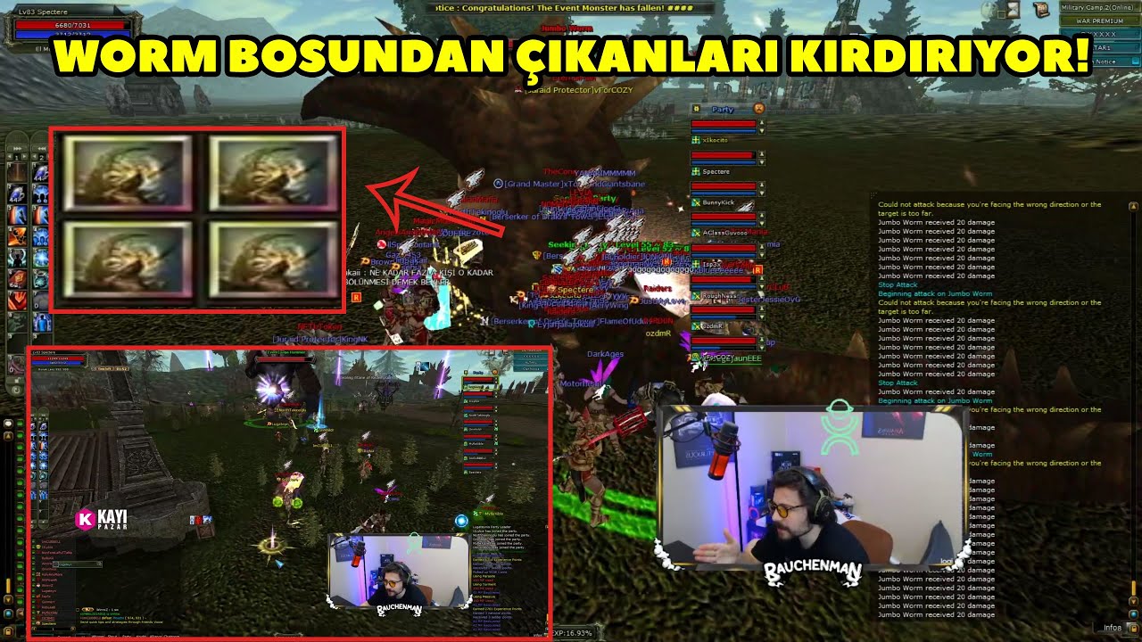Rauchenmann - Yeni Gelen Old Draki Box Etkinliği ile Solucan ...
