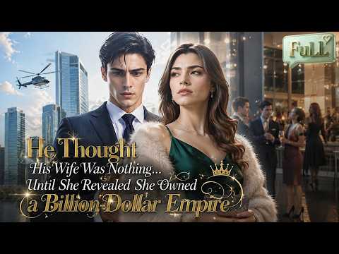 【FULL】He Thought His Wife Was Nothing… Until She Revealed She Owned a Billion-Dollar Empire！#drama