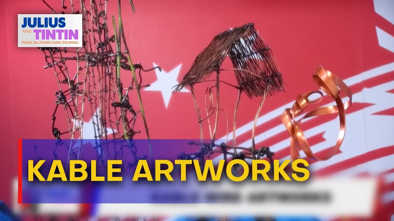 JNT | Artist, gumagawa ng obra gamit ang iba’t ibang kable o wire - YouTube