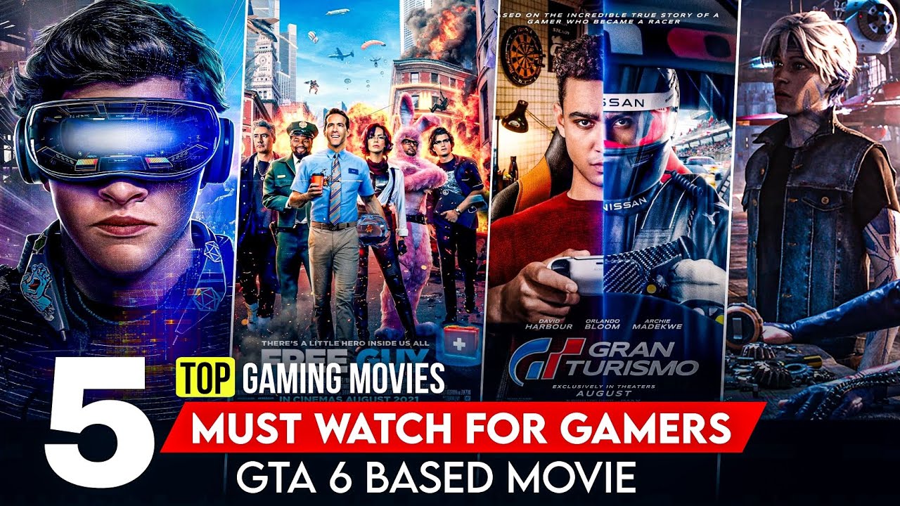 Top 5 Gaming & Adventure Movies 2025 | Must Watch For Gamers ...