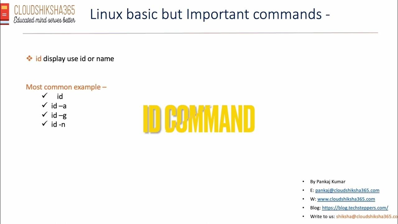 Linux most important commands part 2 - YouTube
