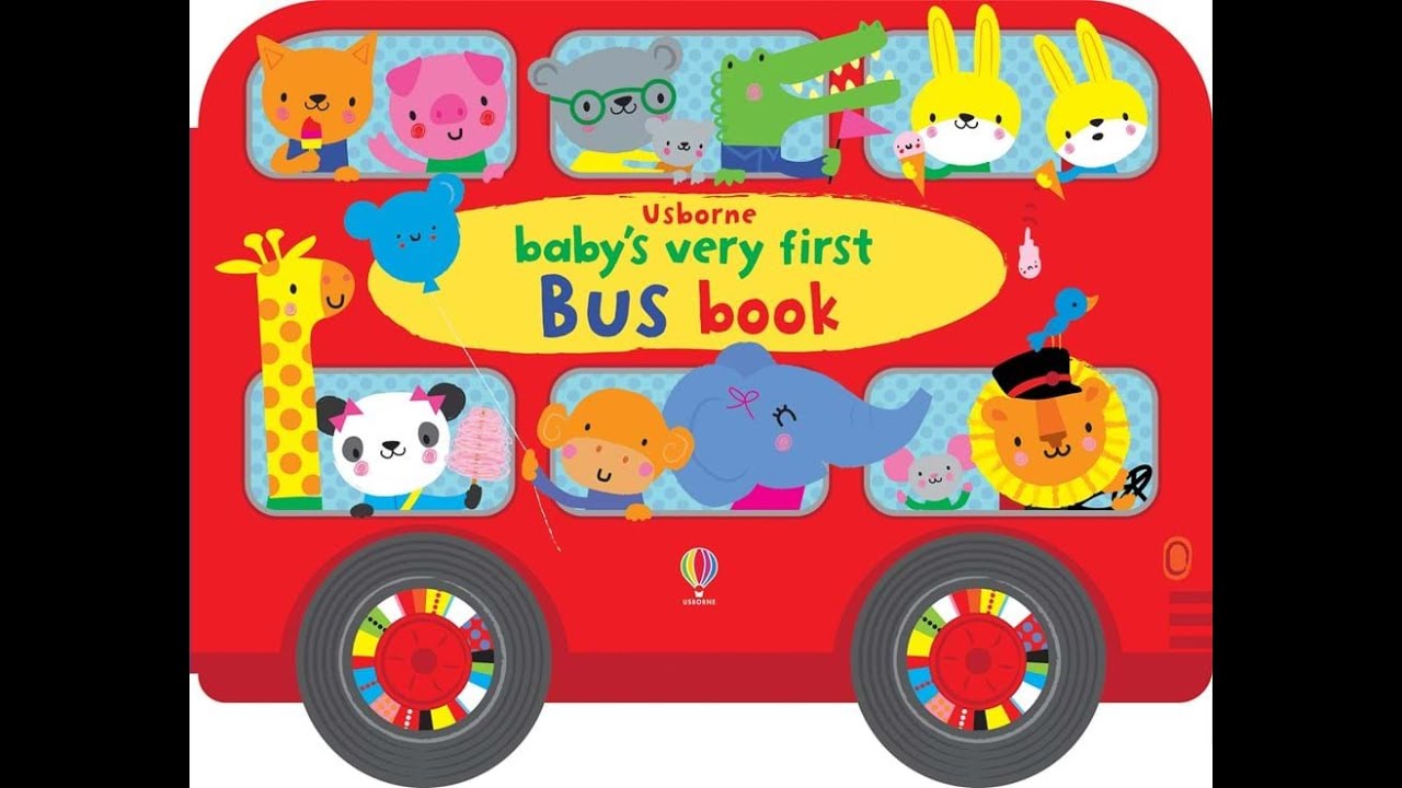 Usborne Baby's very first bus book @Childhood Joys - YouTube