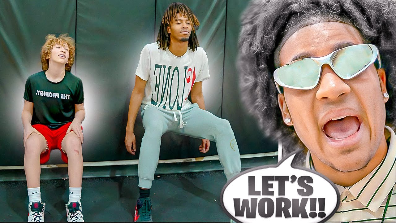 I Put My AAU Players Through An INTENSE NBA Workout! - YouTube