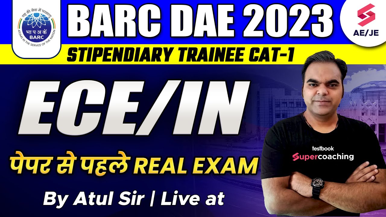 BARC Stipendiary Trainee CAT 2 Electronics Questions | BARC PREVIOUS ...