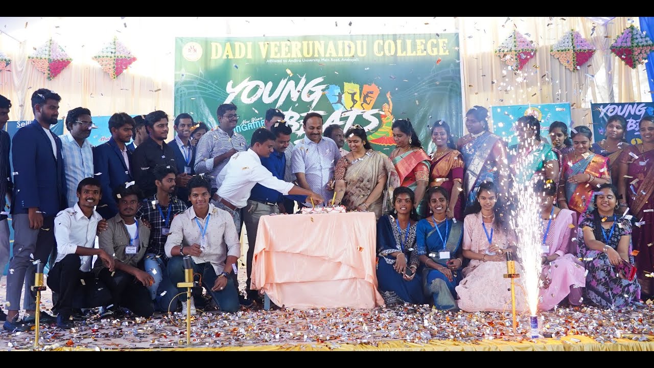 DVN COLLEGE | ANAKAPALLI | YOUNG BEATS | NEW YEAR-2024 CELEBRATIONS ...