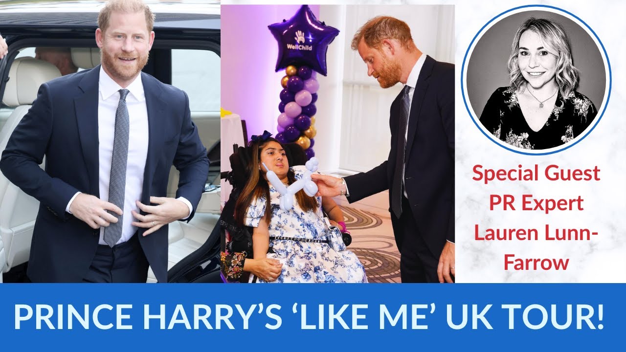 Join my and PR Expert Lauren Lunn-Farrow As We Prince Harry's "Like Me ...
