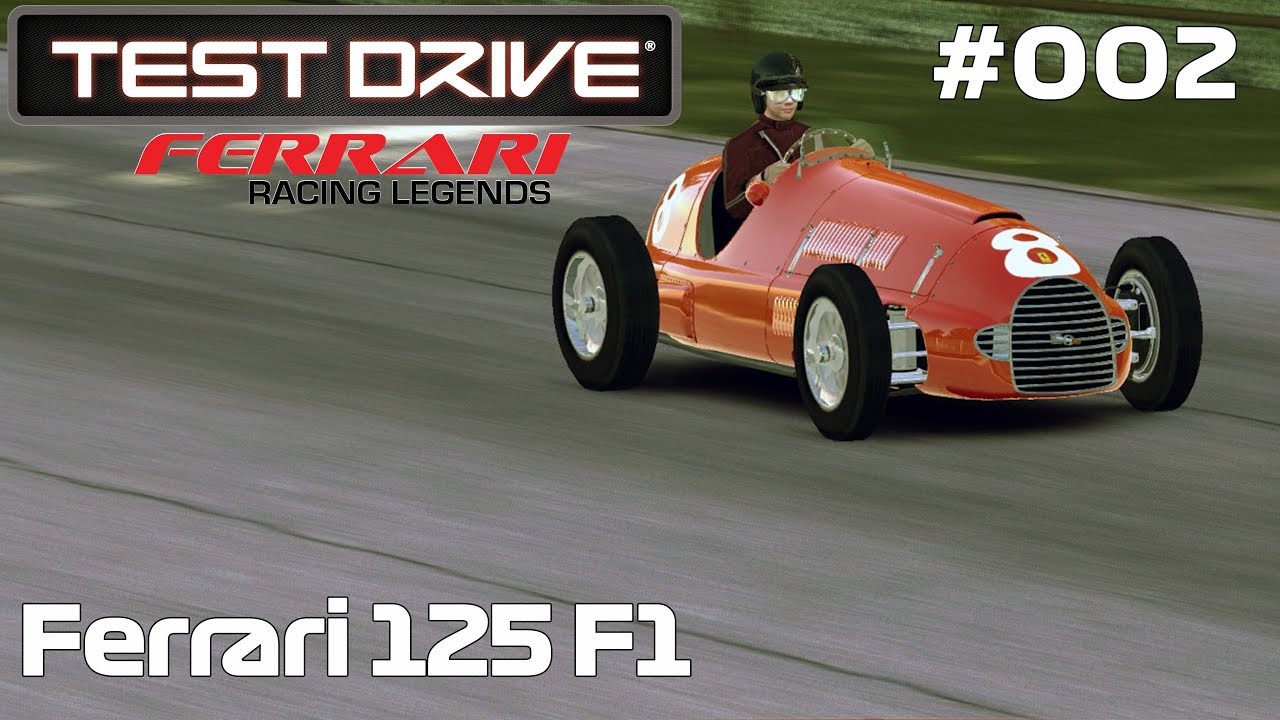 Test Drive: Ferrari #002 - Ferrari 125 F1 (1948) [4K60FPS] - YouTube