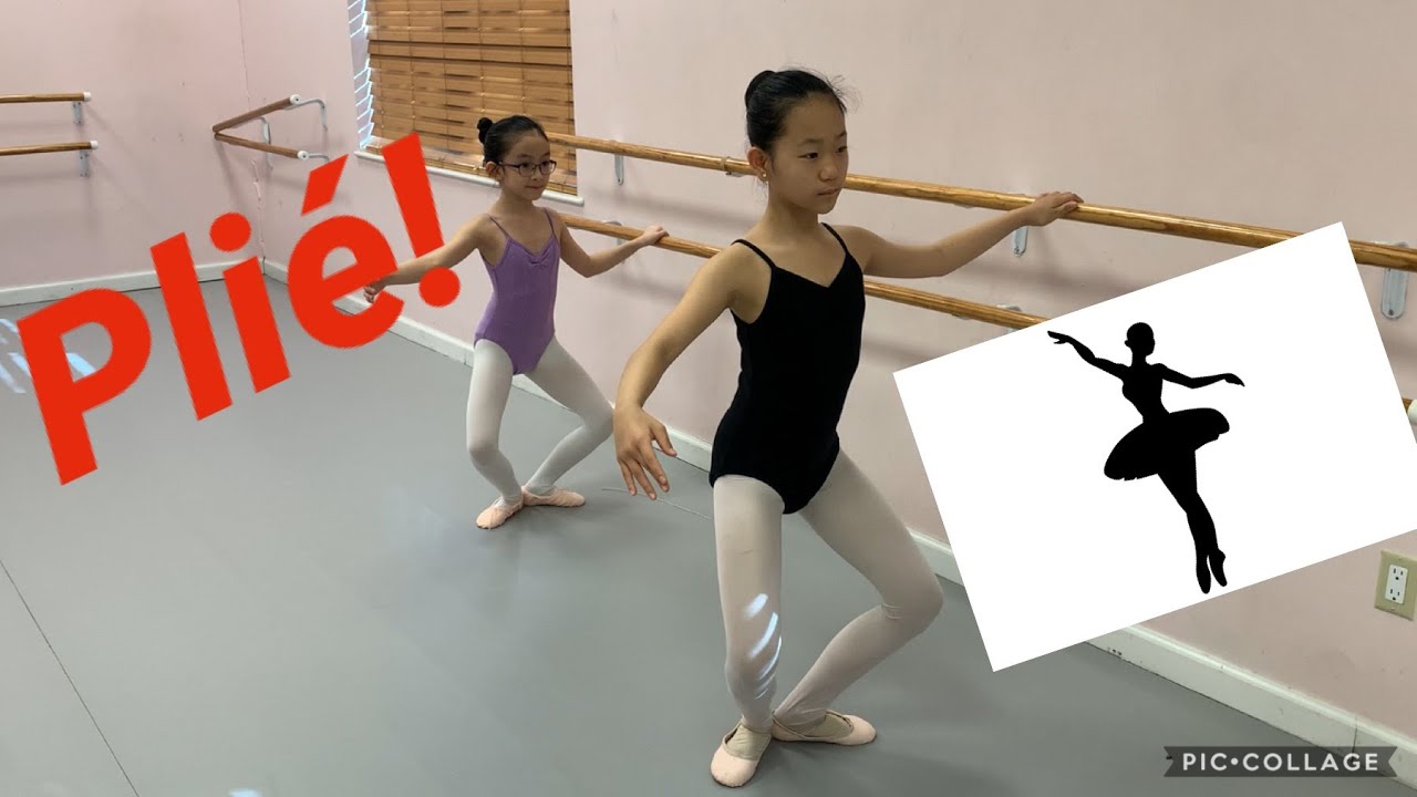 Plié Beginners Ballet Dance Combination - YouTube