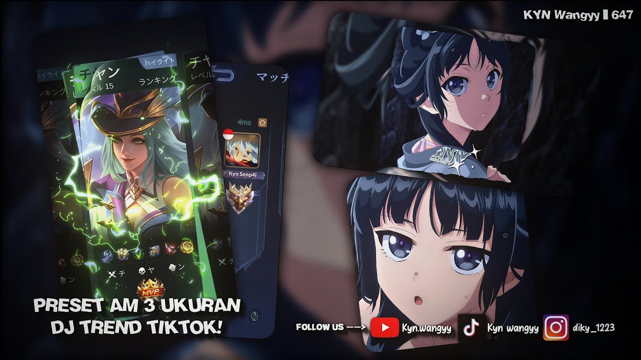 PRESET AM 🧃 // XML & 5MB || 3 UKURAN || DJ SAYANG CINTAKU ISTIMEWA || KYN WANGYY - YouTube