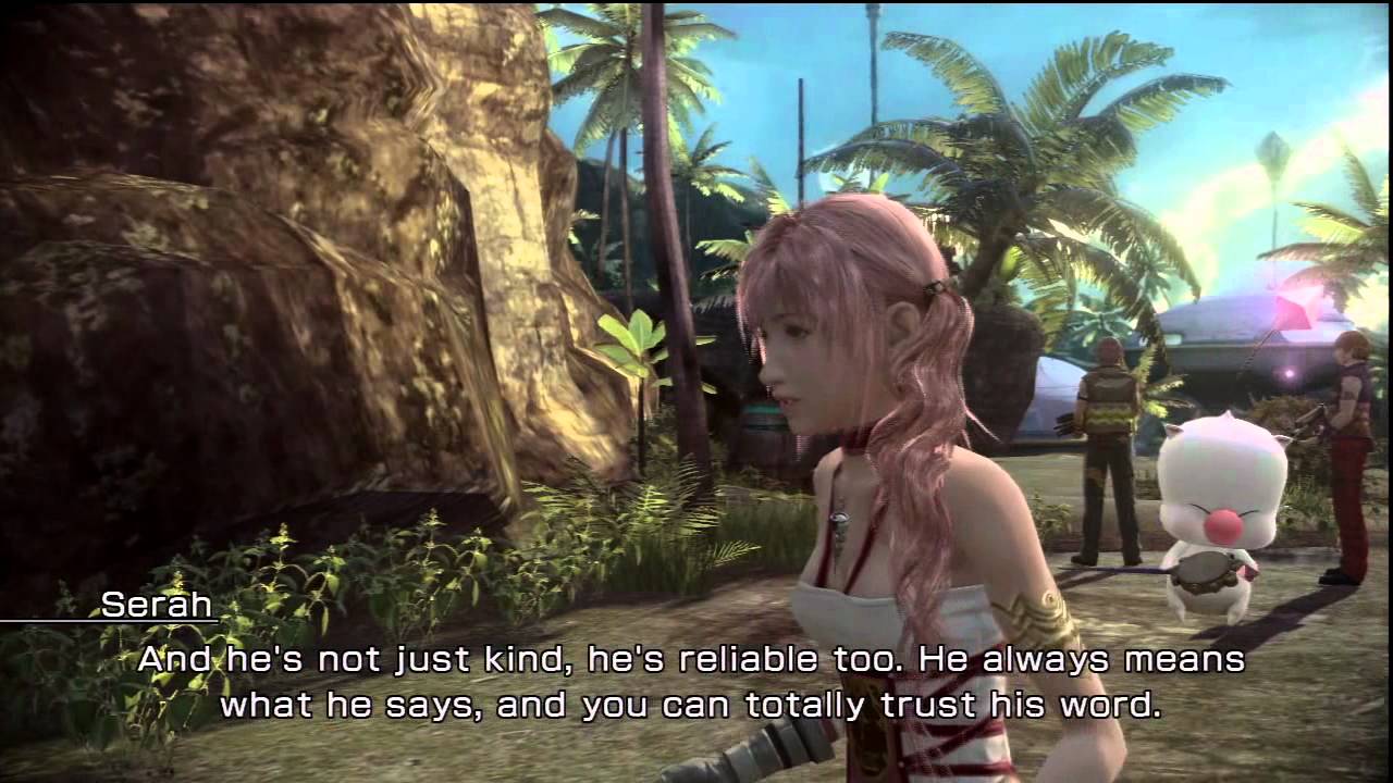 Final Fantasy XIII-2 Hilarious Conversation - YouTube