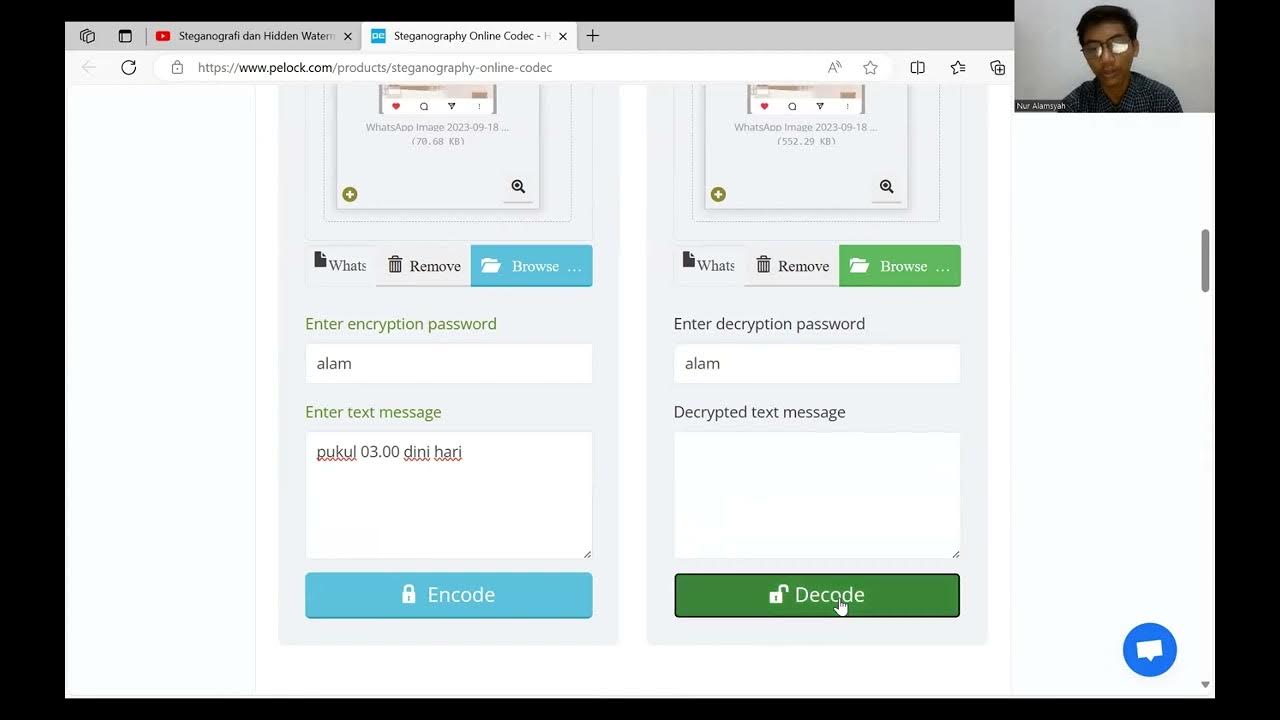 Teknik Steganografi dan Watermarking - YouTube