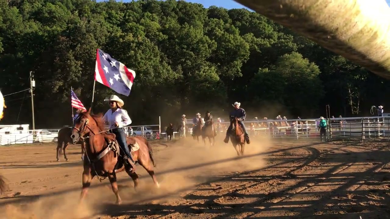 2018 Hoppel's Championship Rodeo Grand Entry - YouTube