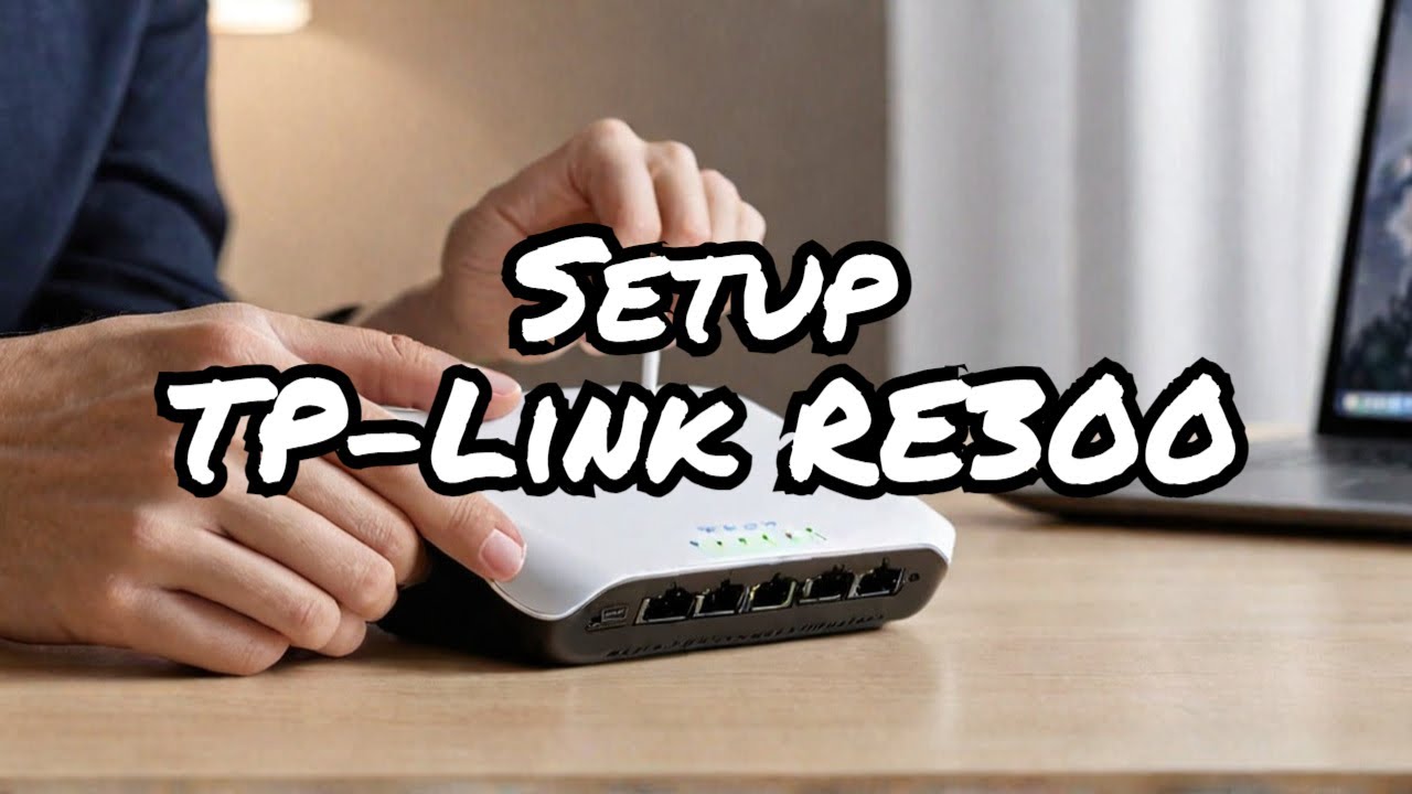How to set up TP-Link RE300 WiFi Extender - YouTube