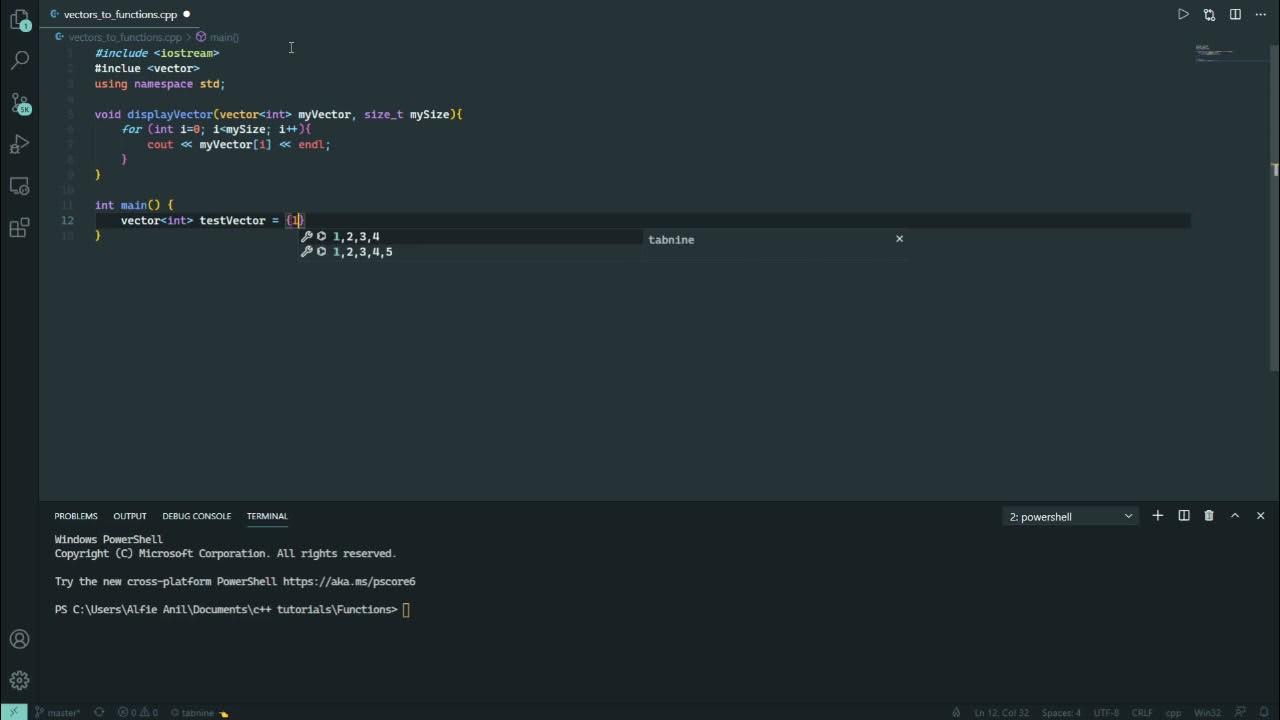 C++ Programming Course | Video 6.11 | Passing Vectors into Functions - YouTube