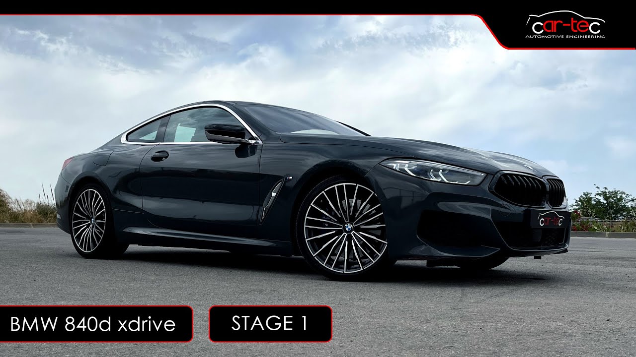 BMW 840D XDRIVE | STAGE 1 CAR TEC - YouTube