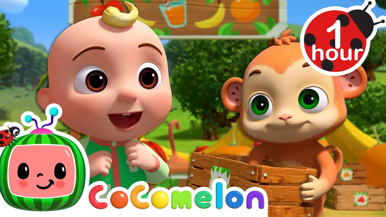 JJ Helps Mochi Run His Smoothie Stand🍊| CoComelon Nursery Rhymes & Kids ...