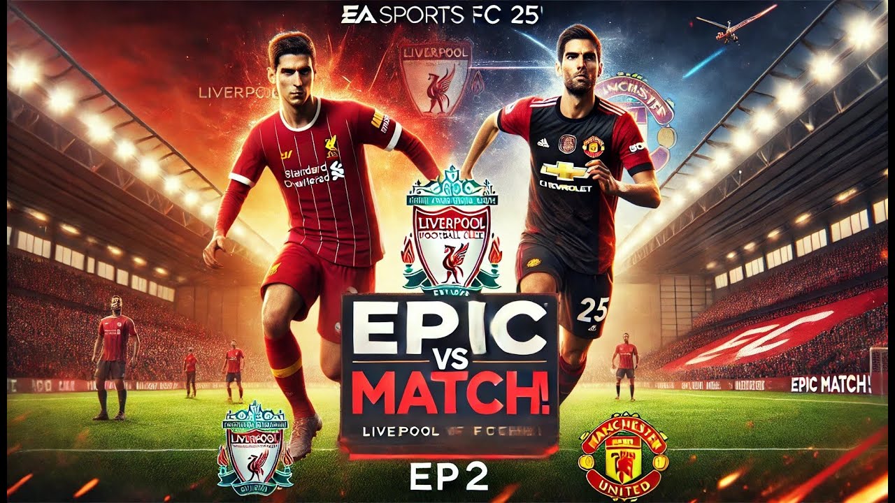 FC 25 - EP2: FEpic Liverpool vs Manchester United Battle in EA FC 25! ⚽ ...