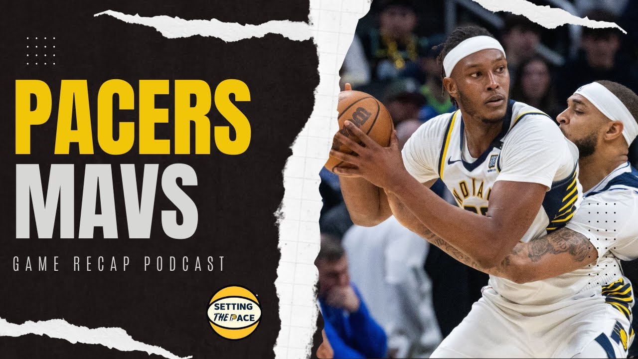 The Indiana Pacers BOUNCE BACK with a DOMINATING win over the Dallas ...