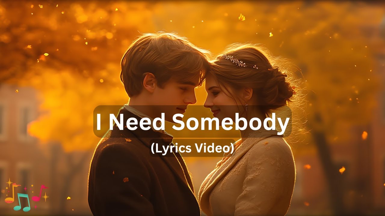 Aku Music - I Need Somebody (Lyrics Video) New Pop Song 2025 - YouTube
