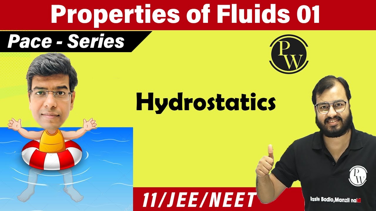 Properties of Fluids | Hydrostatics, barometer, gauge, paradox, pascal ...