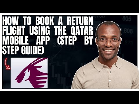 How to book a return flight using Qatar Airways mobile app - YouTube